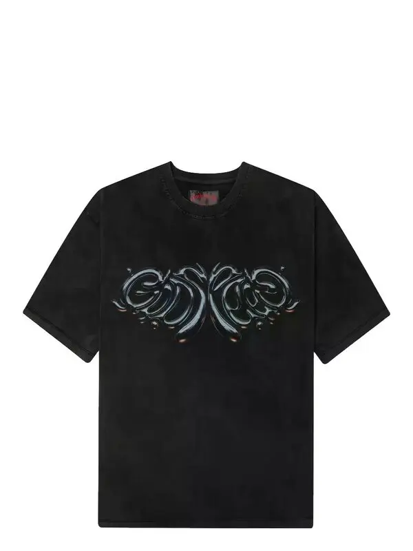 GODSPEED Mercury Logo-print T-shirt - Black