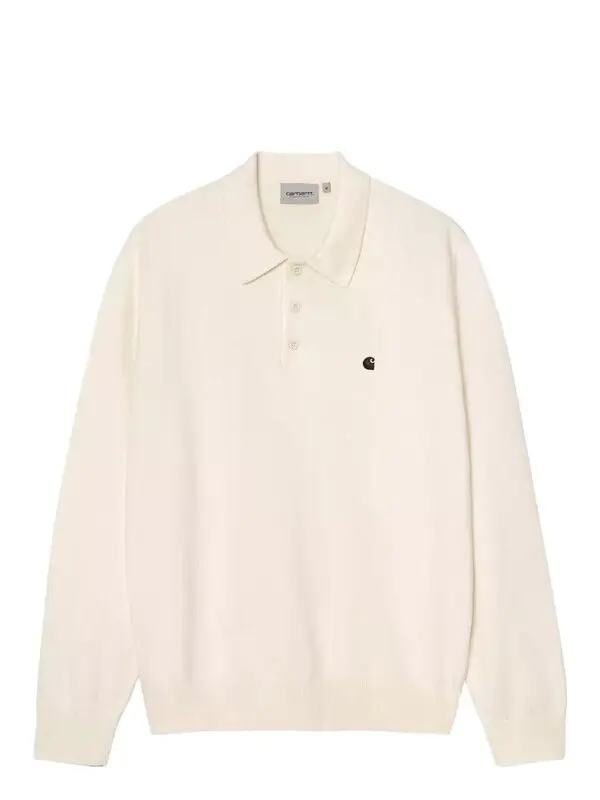 Carhartt Work In Progress Madison Long-sleeve Polo Shirt - Neutrals