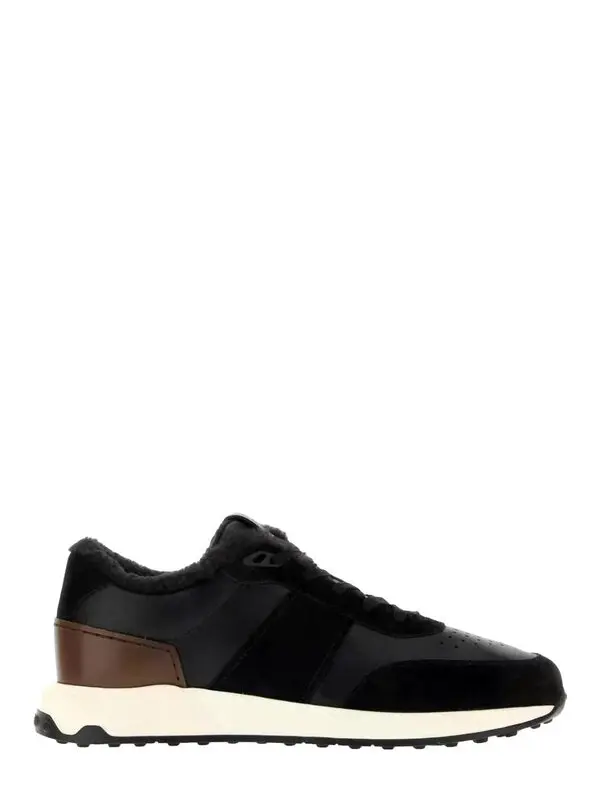 TOD'S Panelled Sneakers - Black