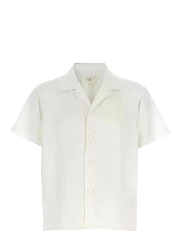 SECOND / LAYER Avenue Short-sleeve Shirt - White