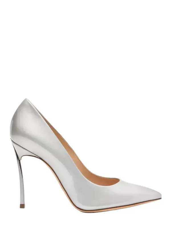 Casadei Samurai Blade Pointed-toe Pumps - Silver