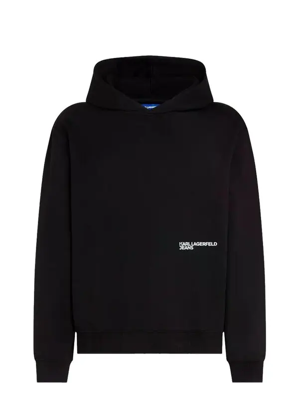 Karl Lagerfeld Karlism Hoodie - Black