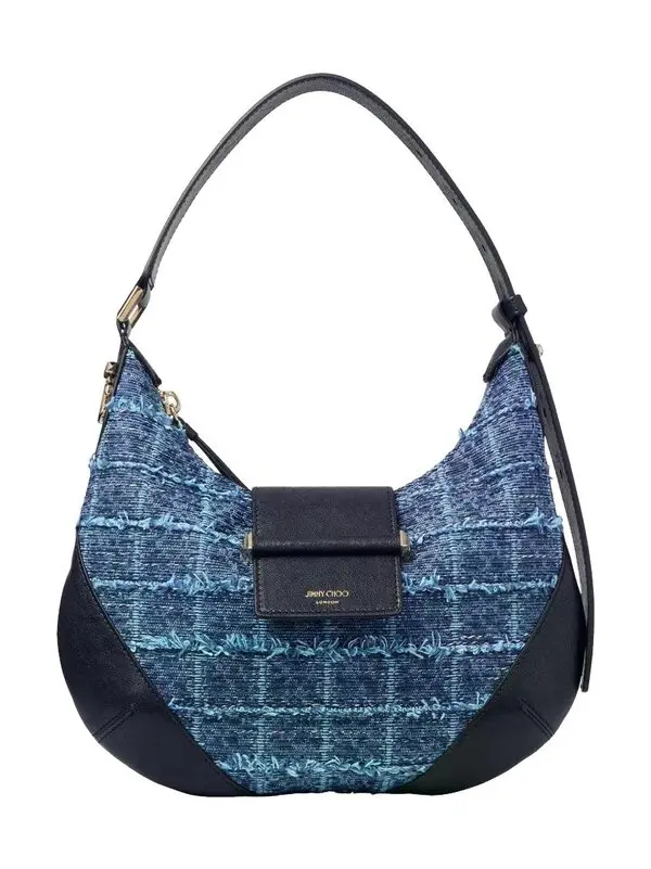 JIMMY CHOO Small Bar Shoulder Bag - Blue