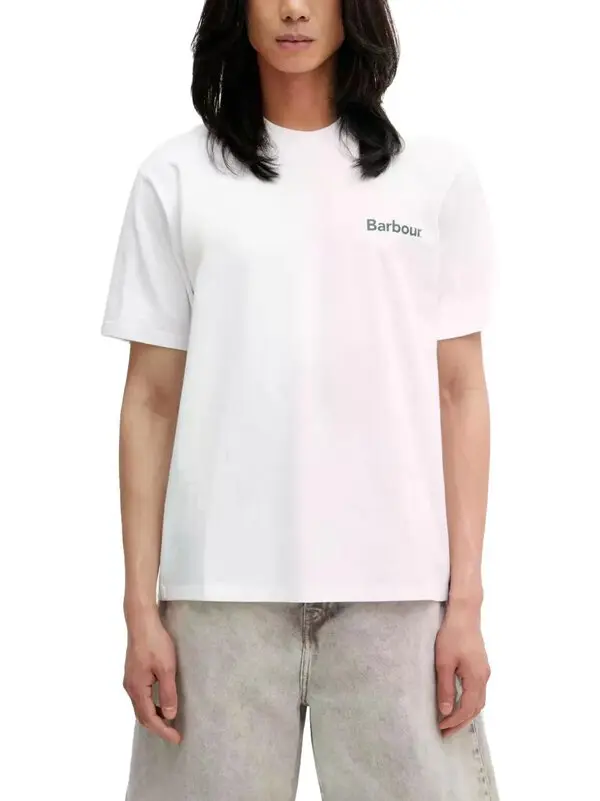 Barbour Logo-print T-shirt - White