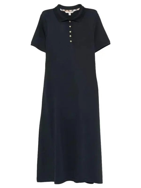 Barbour Celeste Polo Midi Dress - Blue