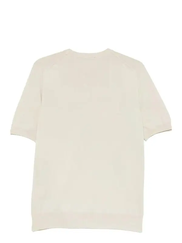 FILERIA Short-sleeve Crew-neck T-shirt - Neutrals