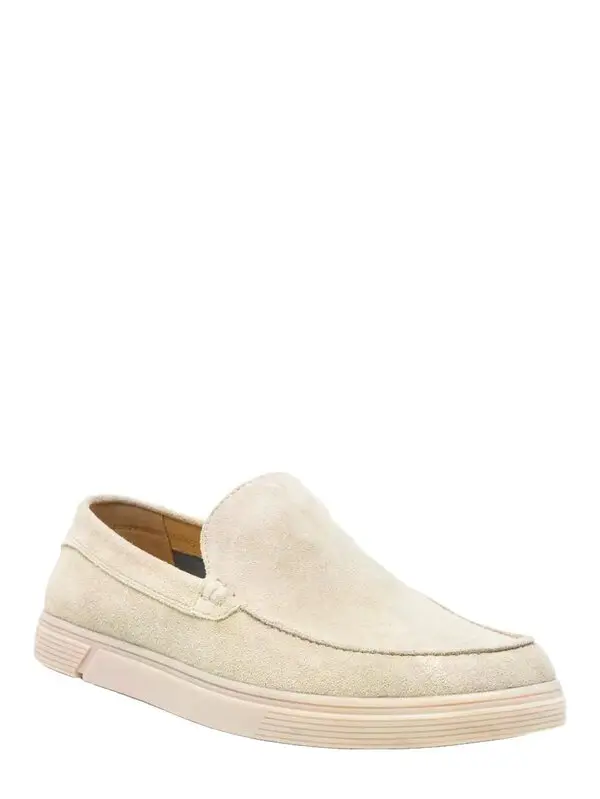 SERGIO MORETTI FIRENZE Suede Loafers - Neutrals