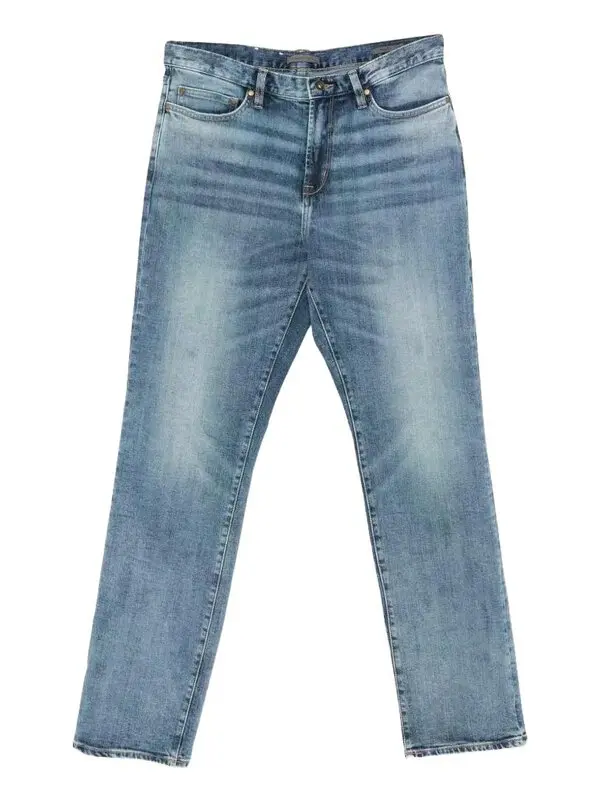John Varvatos Belt Loop Pocket Jeans - Blue