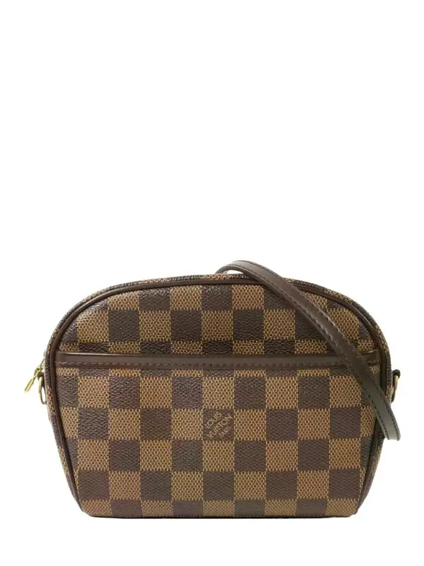 LOUIS VUITTON Damier Pochette Ipanema - Brown