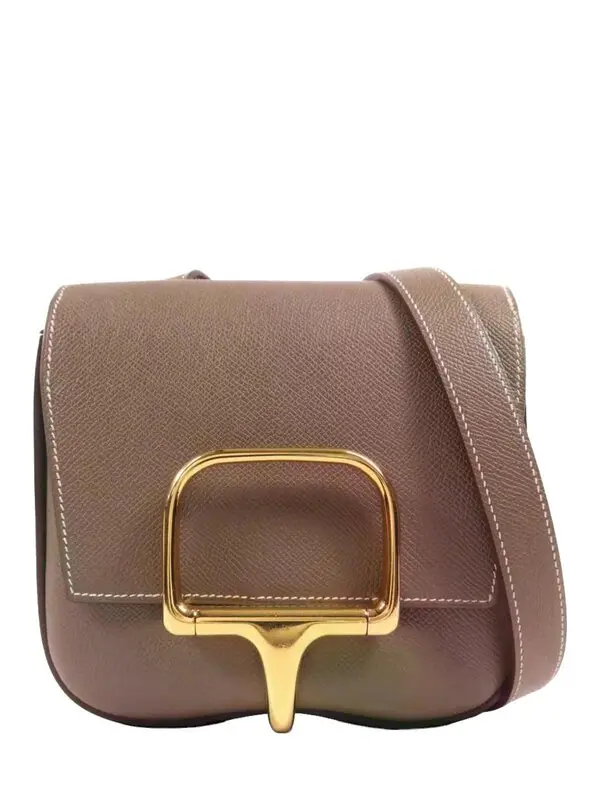 Hermès Mini Della Cavalleria Shoulder Bag - Grey