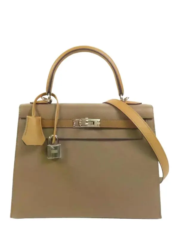 Hermès Kelly 25 Shoulder Bag - Neutrals