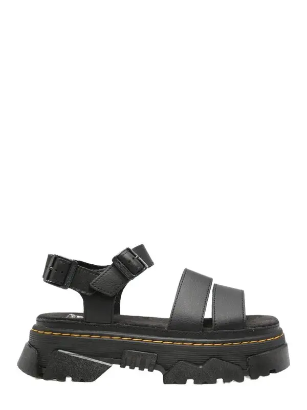 Dr. Martens Mattison Buckle-fastening Platform Sandals - Black