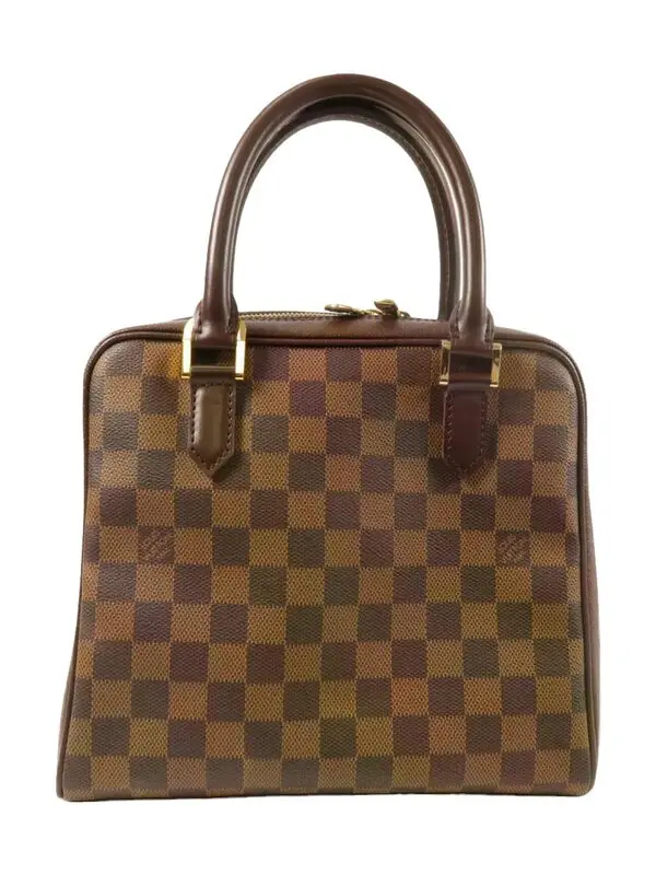 LOUIS VUITTON Brera Damier Ebene Tote Bag - Brown