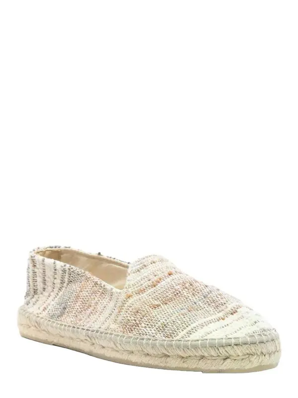 Manebí Woven Slip-on Espadrilles - Neutrals