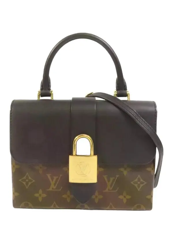 LOUIS VUITTON Locky Bb Tote Bag - Brown