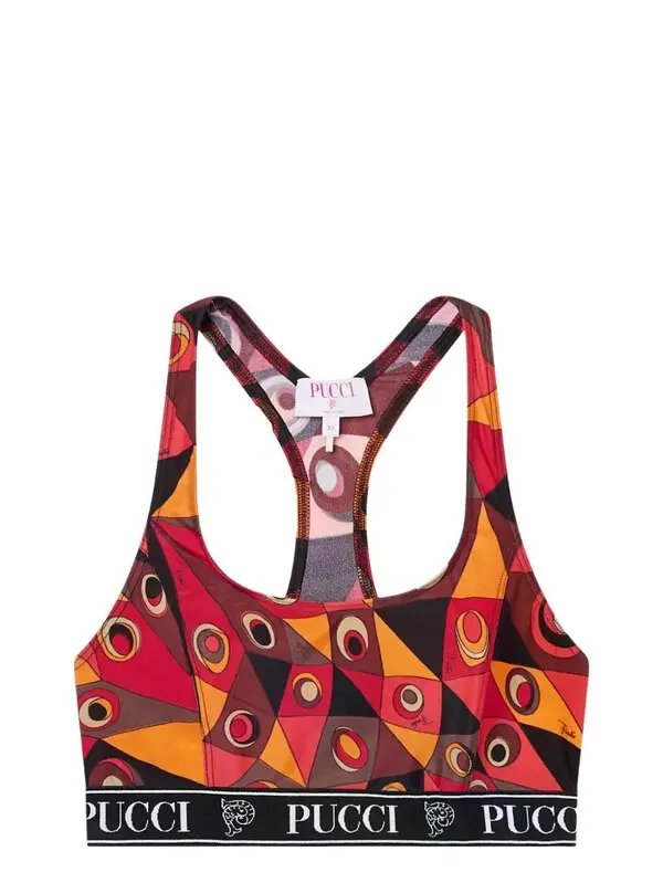 Emilio Pucci Occhi-print Top - Red