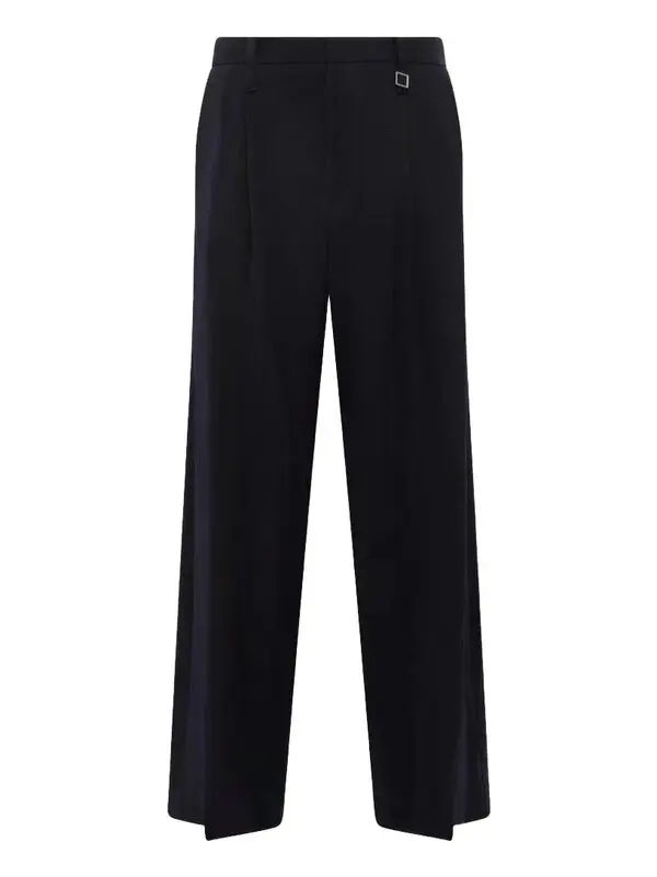 WOOYOUNGMI Wide-leg Tailored Trousers - Blue