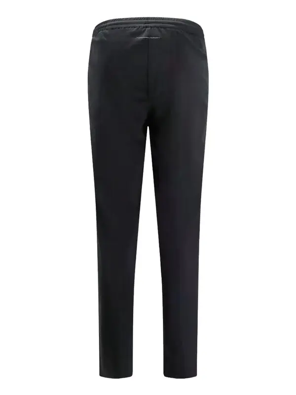 MAISON MARGIELA Logo Print Track Pants - Black
