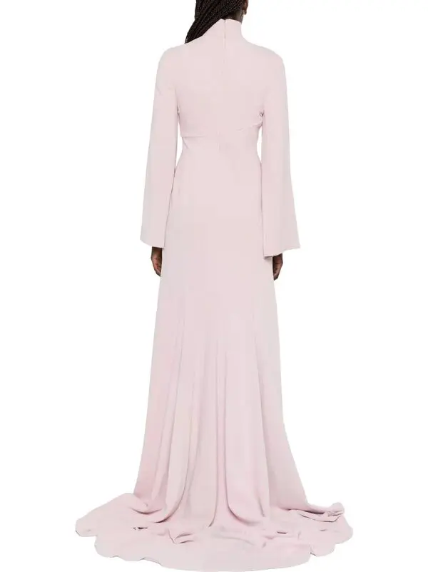 Solace London Swinton Draped Maxi Dress - Pink
