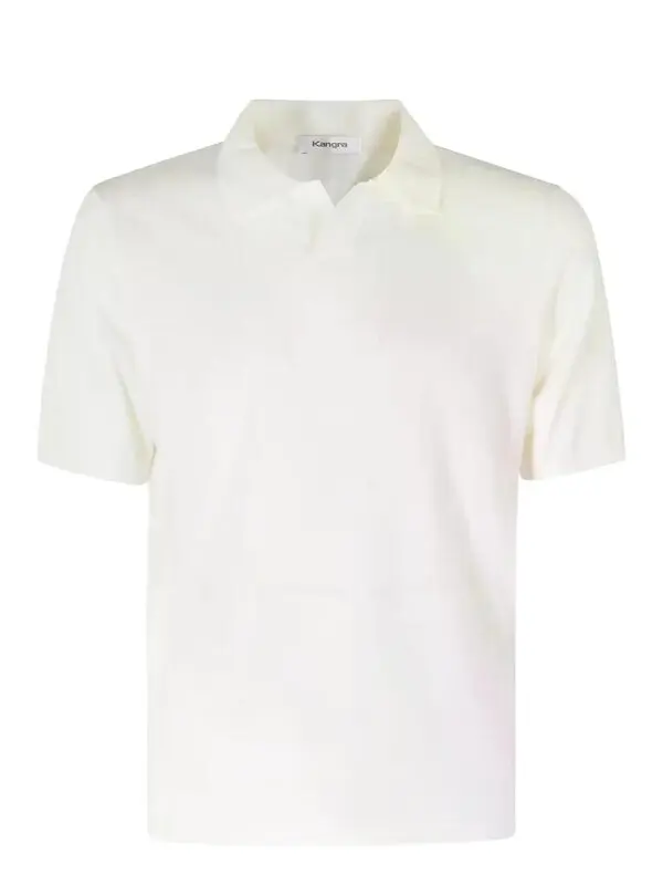 KANGRA Short-sleeve Polo Shirt - Neutrals