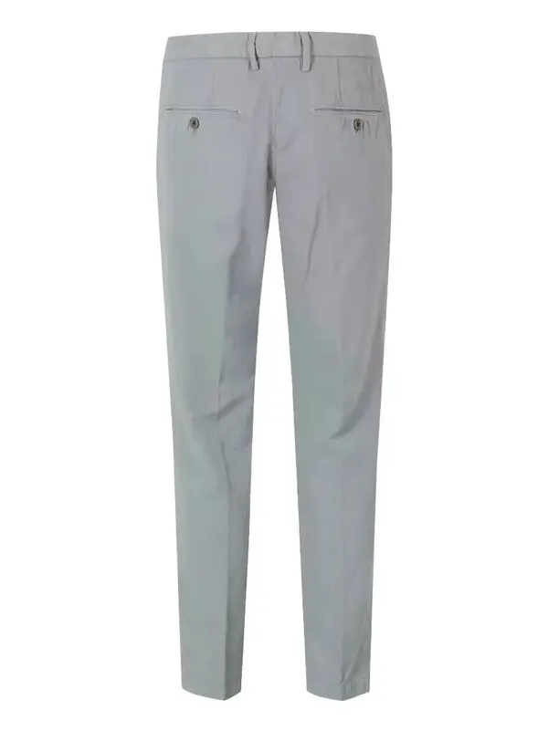 MYTHS Belt-loop Pleated Trousers - Grey