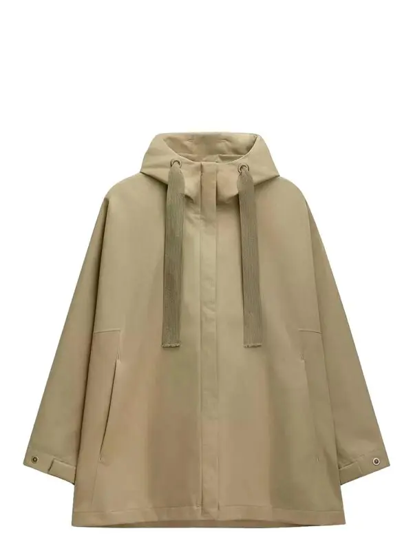 G-LAB Feel Hooded Cape - Neutrals