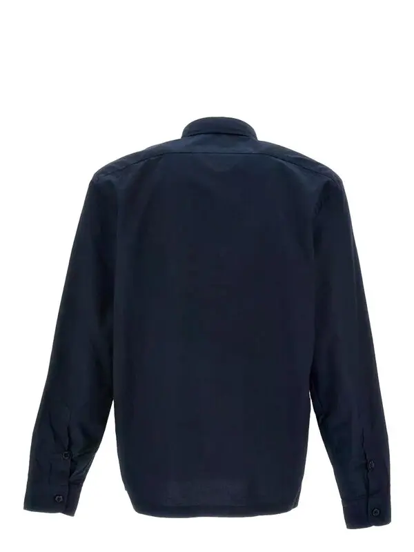 B.D.BAGGIES Button-flap-pocket Shirt - Blue