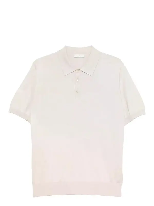 PANICALE Short-sleeve Polo Shirt - Neutrals