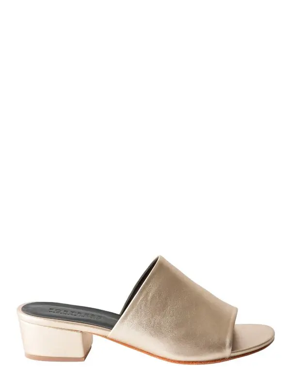 FORTRESS Rachel Heeled Sandal - Silver/gold