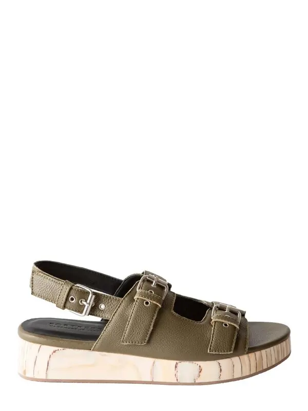 FORTRESS Leja Flatform Sandal - Green