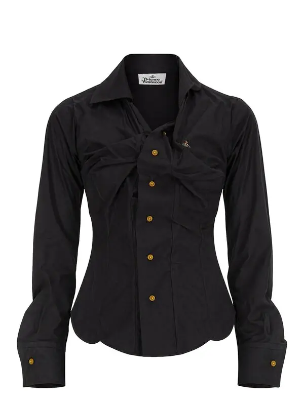 VIVIENNE WESTWOOD Drunken" Shirt - Black