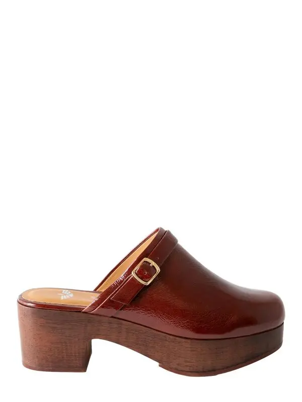 FORTRESS Abby Platform Clog - Brown