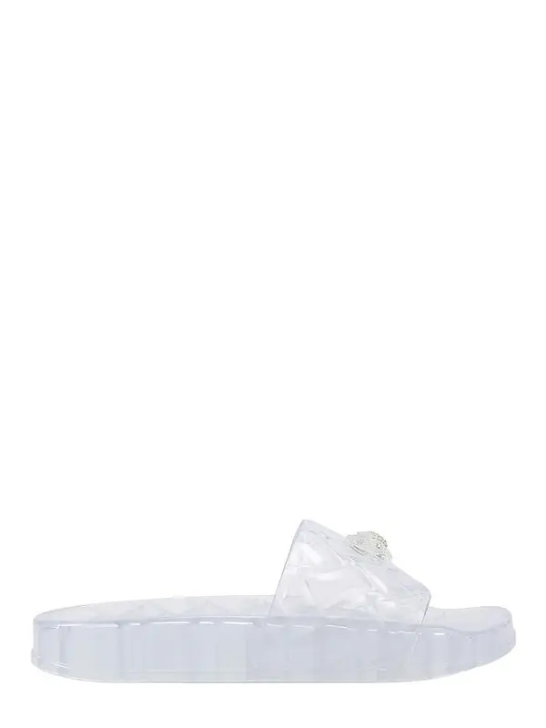 Kurt Geiger Meena Eagle Jelly Slide Sandals - Open Misc