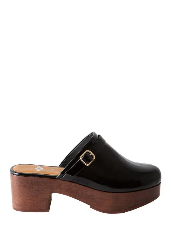 FORTRESS Abby Platform Clog - Black