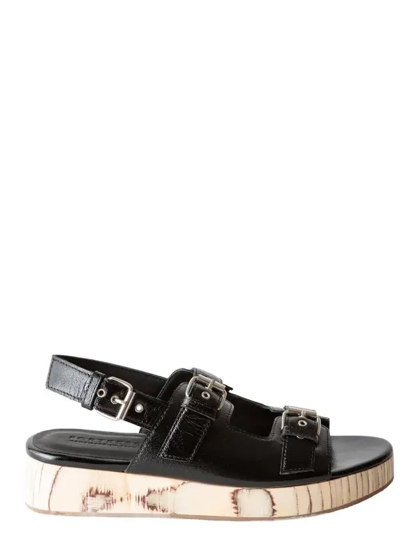 FORTRESS Leja Flatform Sandal - Black