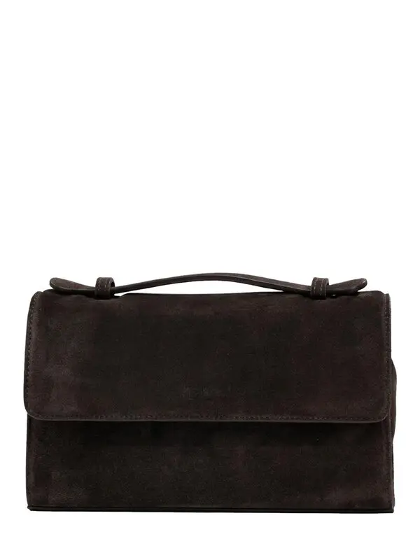 HAMEL ATELIER Avenue Suede Bag - Brown