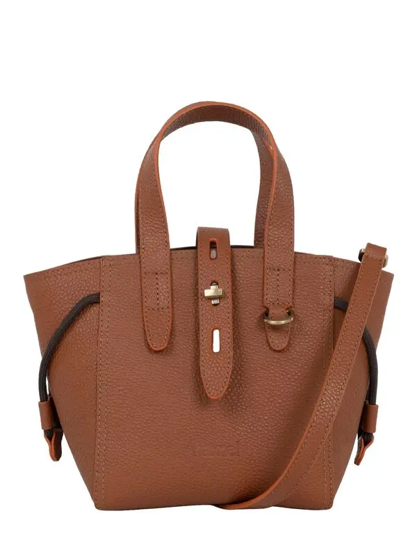 HAMEL ATELIER Spiga Leather Tote Bag - Brown