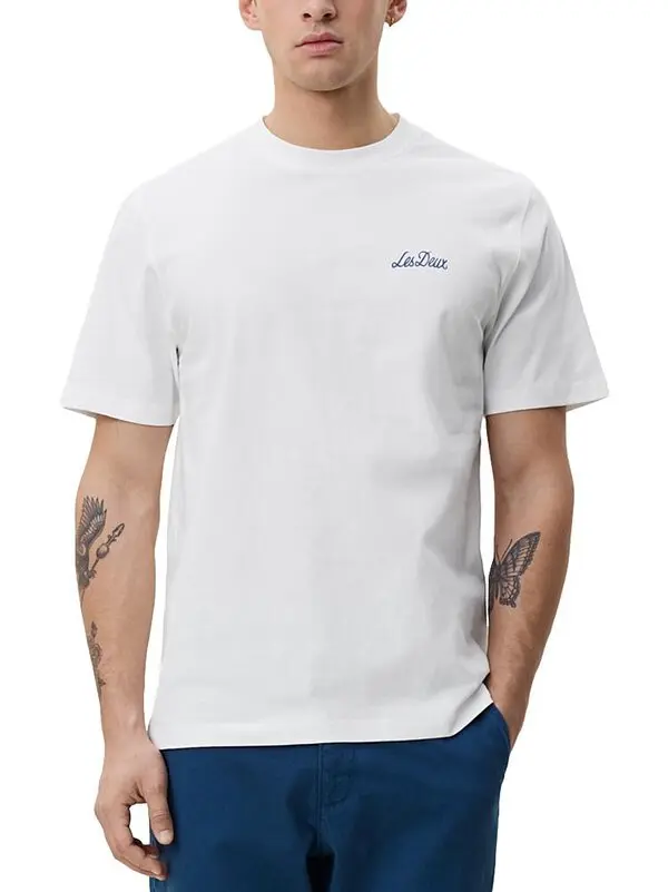 LES DEUX Bouquet T Shirt - White