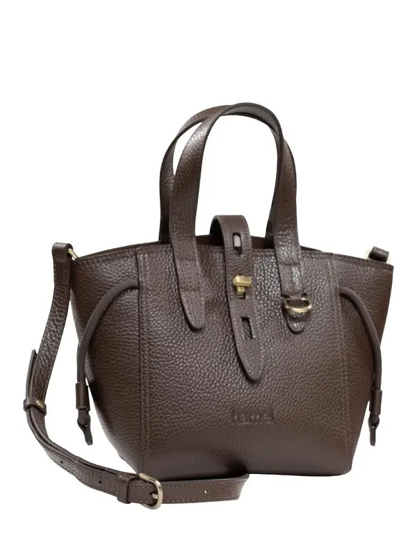 HAMEL ATELIER Spiga Leather Tote Bag - Brown