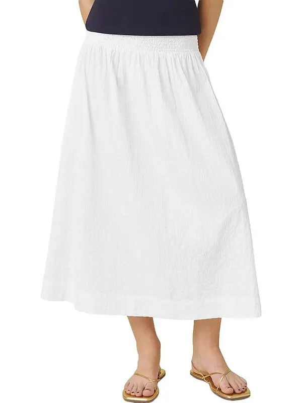 Splendid Gigi Midi Skirt - White