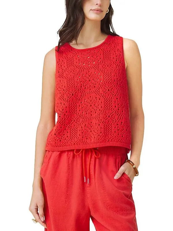 Splendid Beckham Crocheted Sweater - Firework