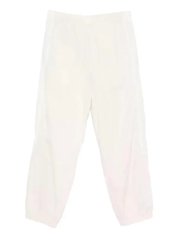 StÜssy Logo-embroidered Panelled Track Pants - Neutrals