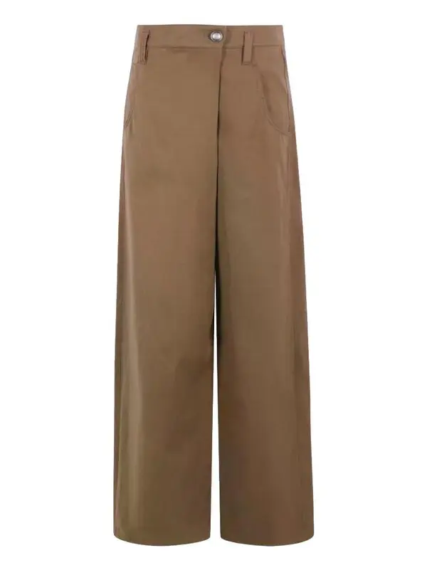 Brunello Cucinelli Wide-leg Jeans - Brown