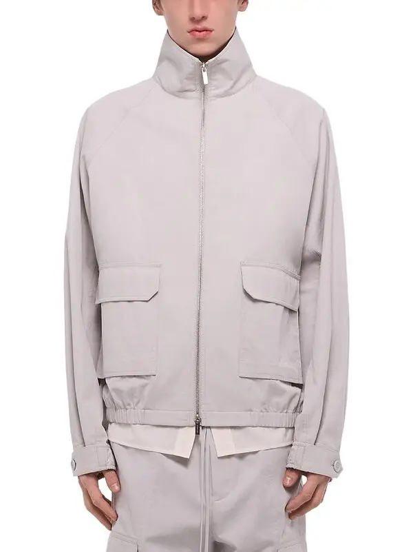 Helmut Lang Utility Parka Jacket - Stone
