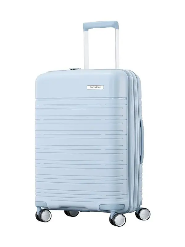 SAMSONITE Elevate Plus Spinner Carry On Suitcase - Soft Blue