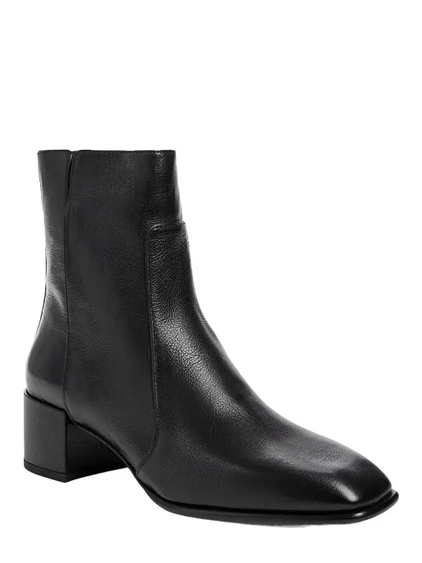 JIMMY CHOO Eliot 45 Vintage Leather Ankle Boots - Black