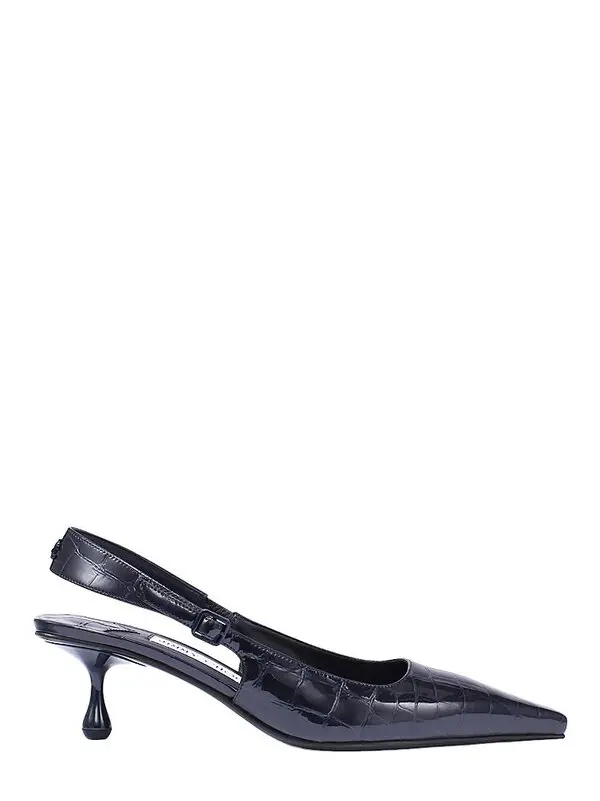 JIMMY CHOO Amel 50 Slingback Pumps - Marine