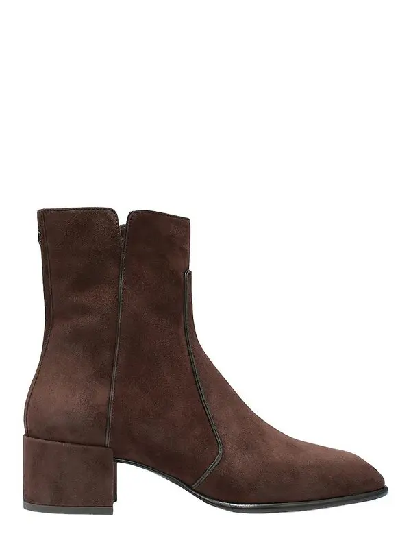 JIMMY CHOO Eliot Suede Boots - Chocolate