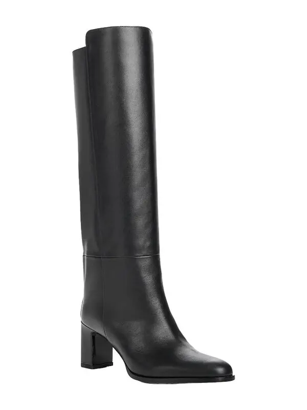 JIMMY CHOO Caly 65 Leather Boots - Black
