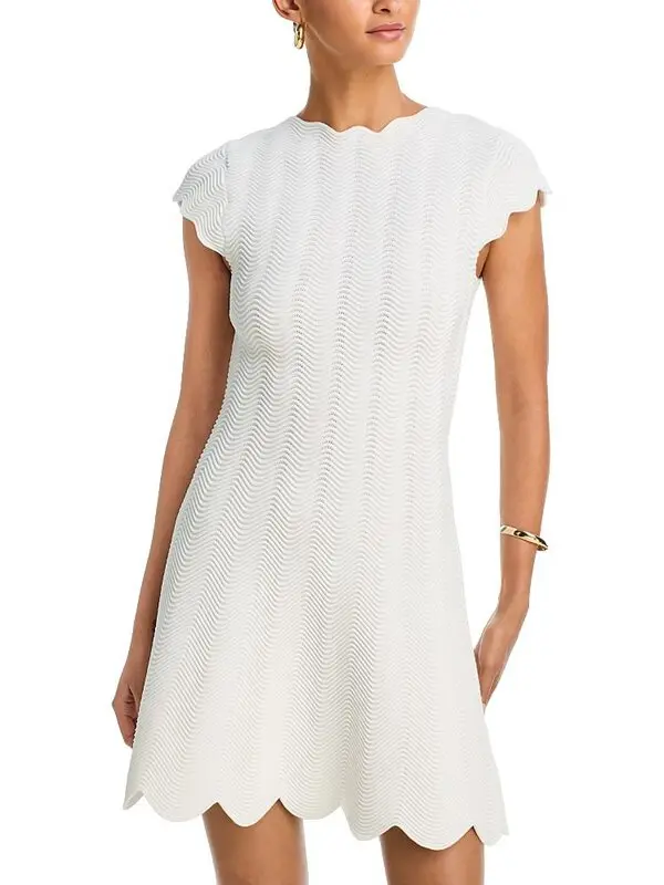 Simkhai Evalynn Knit Dress - Ivory